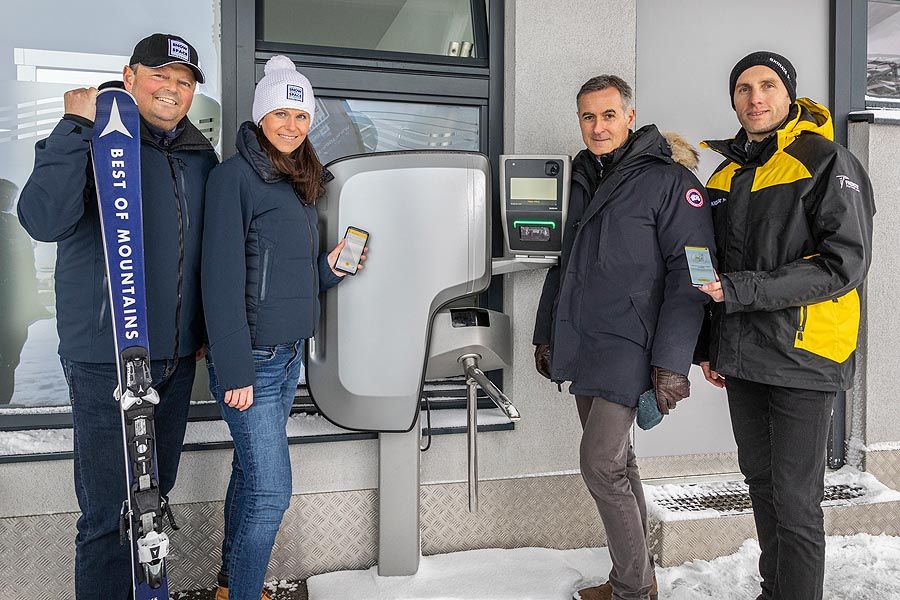 SKIDATA / Snow Space Salzburg: Handy wird zum Skipass