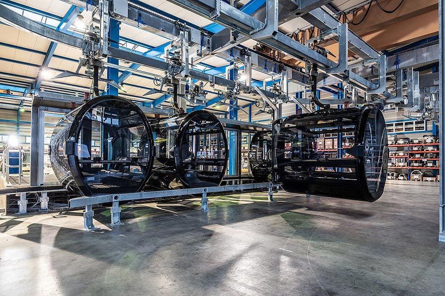 Bartholet: Präsentation Ropetaxi Flem Express