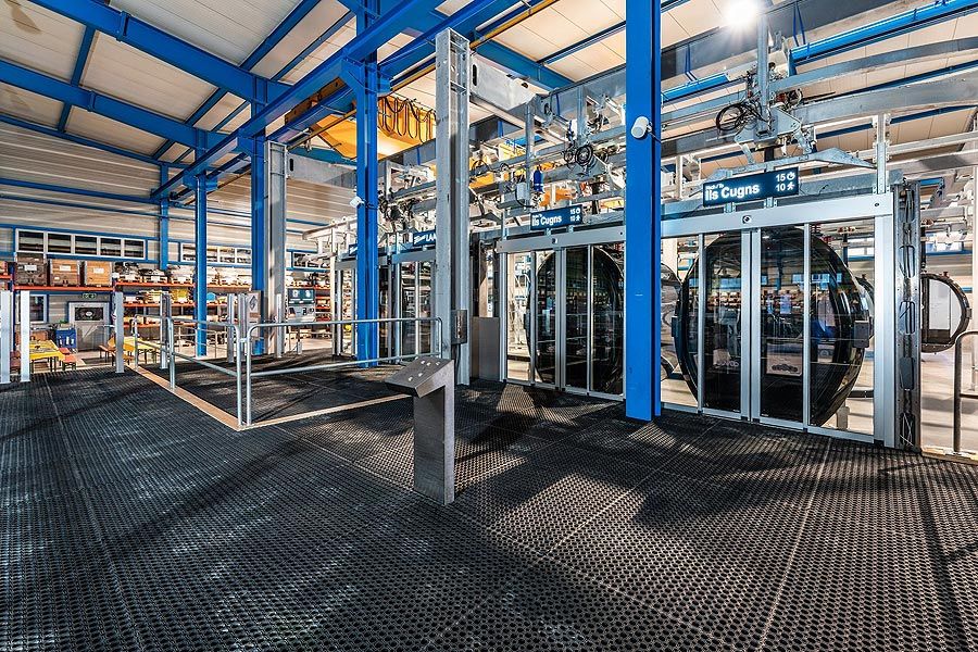 Bartholet: Präsentation Ropetaxi Flem Express