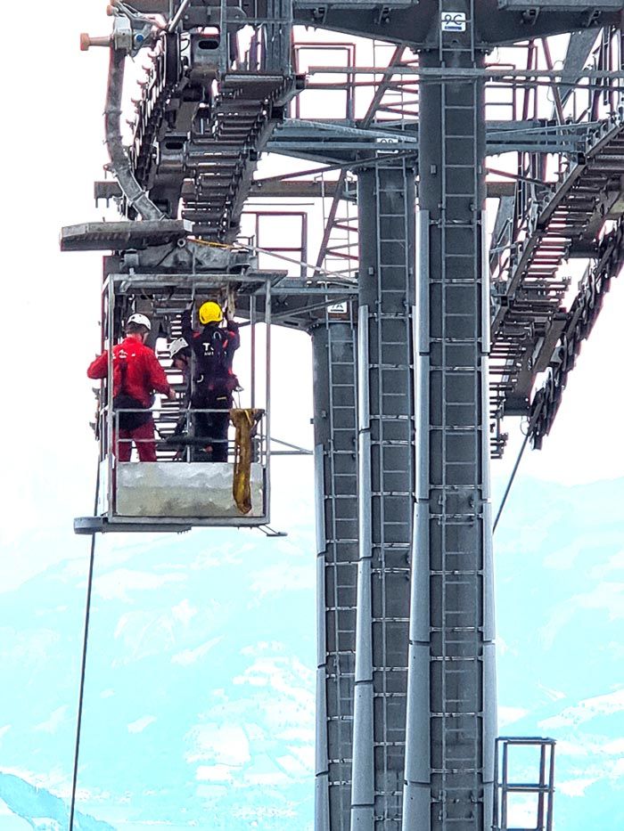 TÃœV AUSTRIA Seilbahntechnik: Maximum an Sicherheit