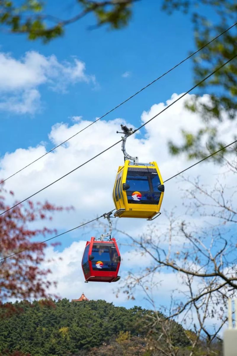 Poma: Neue Liugong-Island-Seilbahn in Weihai (Shandong) in China