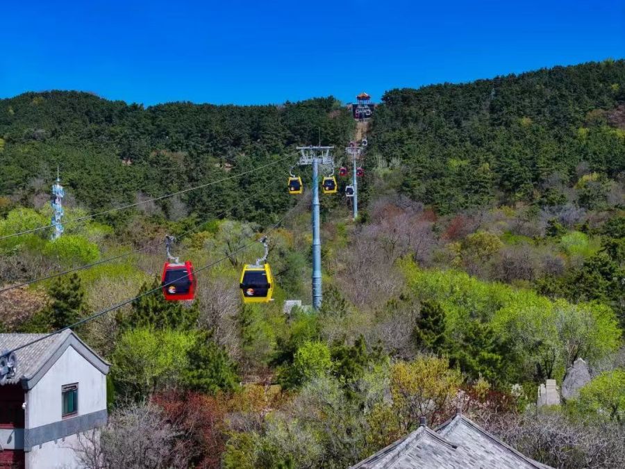 Poma: Neue Liugong-Island-Seilbahn in Weihai (Shandong) in China