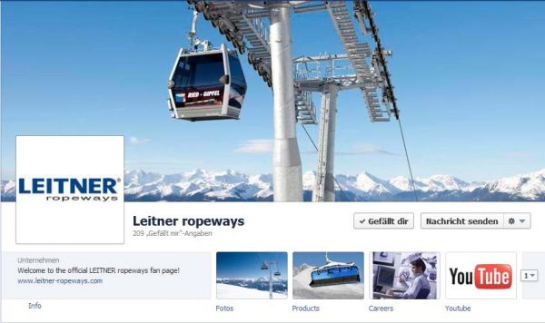 LEITNER ropeways startet Online Offensive
