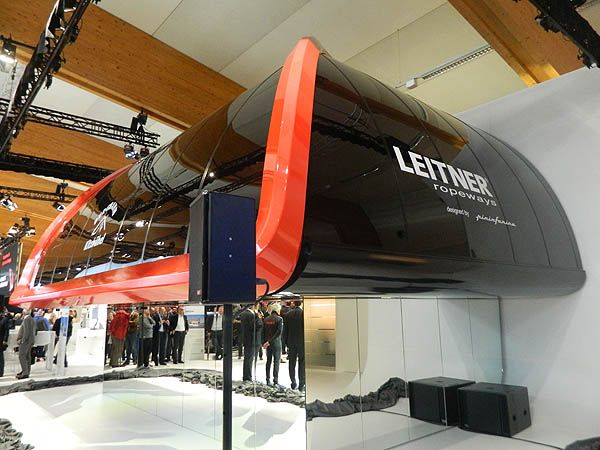 Die neue LEITNER ropeways Station im Pininfarina-Look