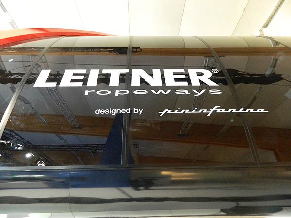 Die neue LEITNER ropeways Station im Pininfarina-Look